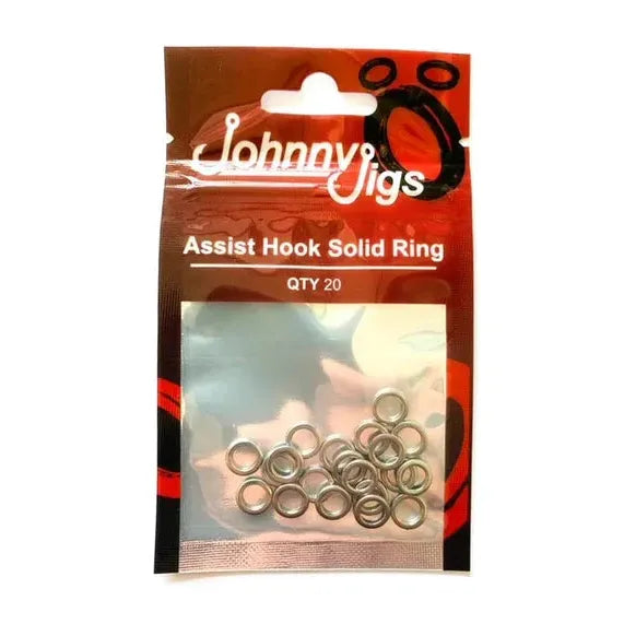 Johnny Jigs Stainless Steel Solid Ring – Hubbard's Marina